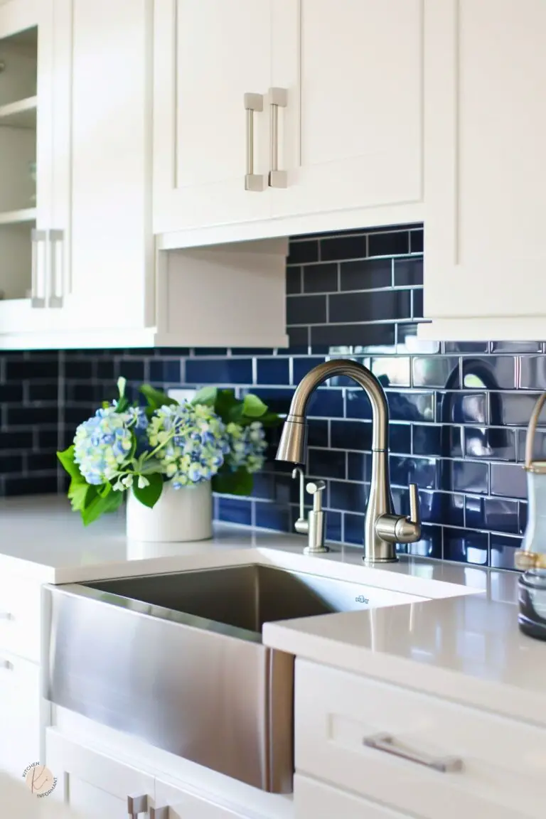 White Kitchens with a Pop of Color (Creative Ideas) - Kitchen Informant