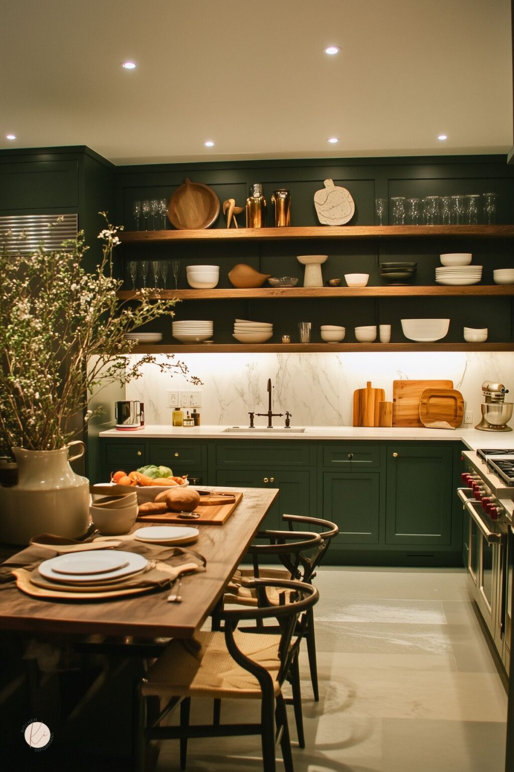 25 Moody Cottage Kitchens That Feel Cozy and Dramatic - Kitchen Informant