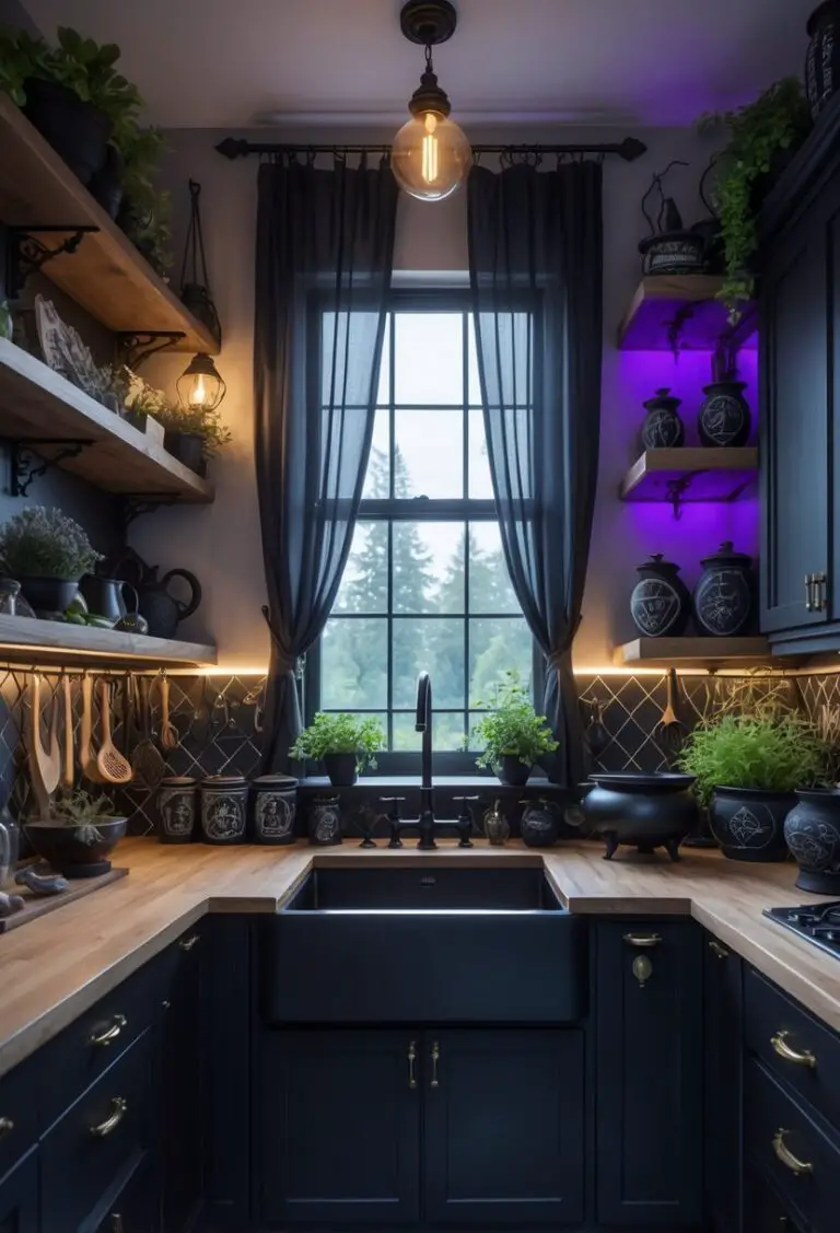 Whimsigoth Kitchens That Feel Like Modern Witchy Retreats - Kitchen ...