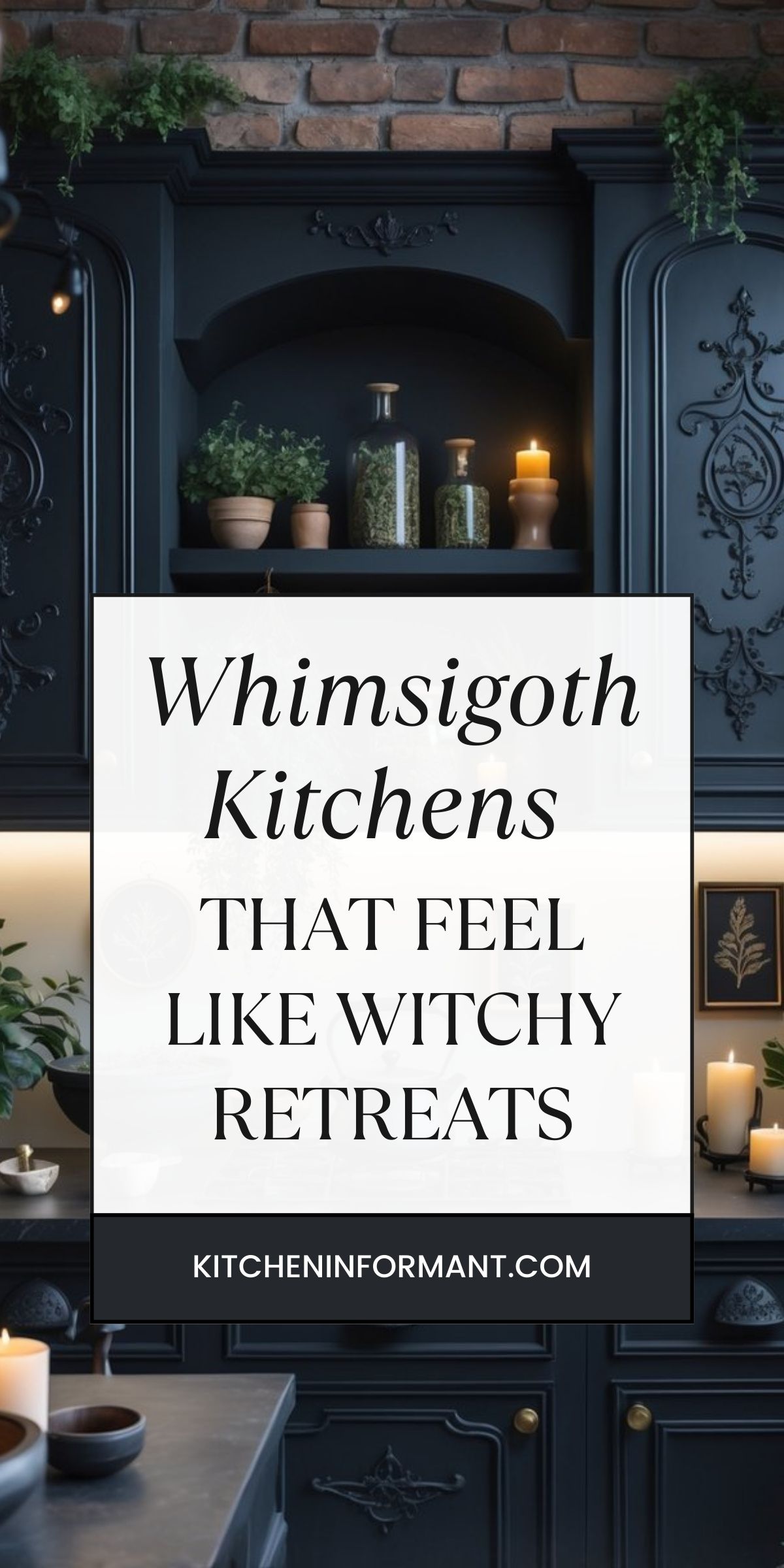 Whimsigoth Kitchens That Feel Like Modern Witchy Retreats - Kitchen ...