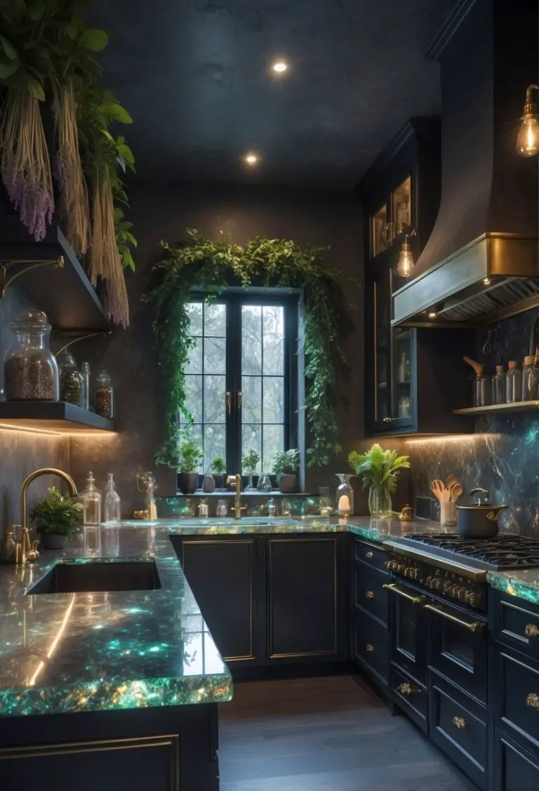 Whimsigoth Kitchens That Feel Like Modern Witchy Retreats - Kitchen ...