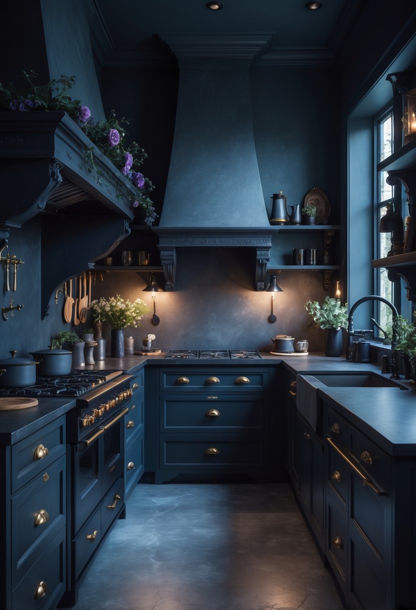 Whimsigoth Kitchen Inspiration for Moody Color Lovers