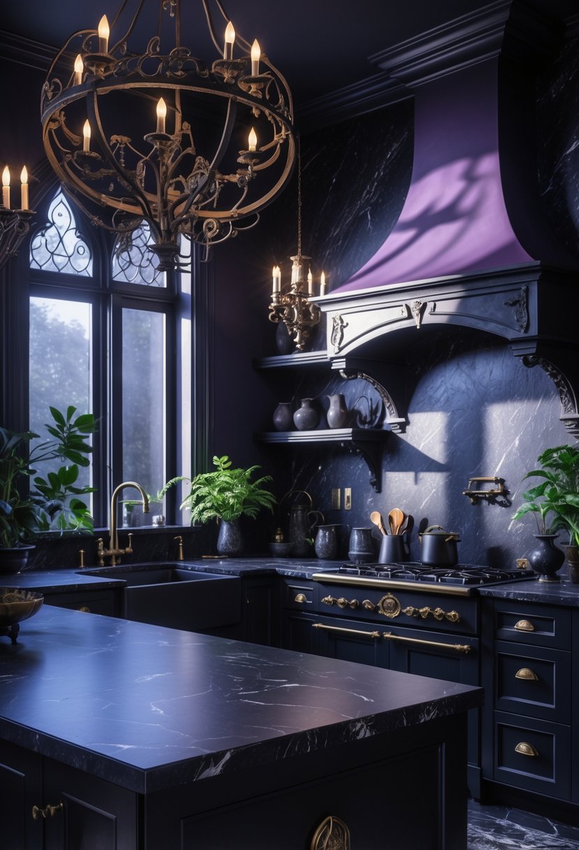 Whimsigoth Kitchen Inspiration for Moody Color Lovers