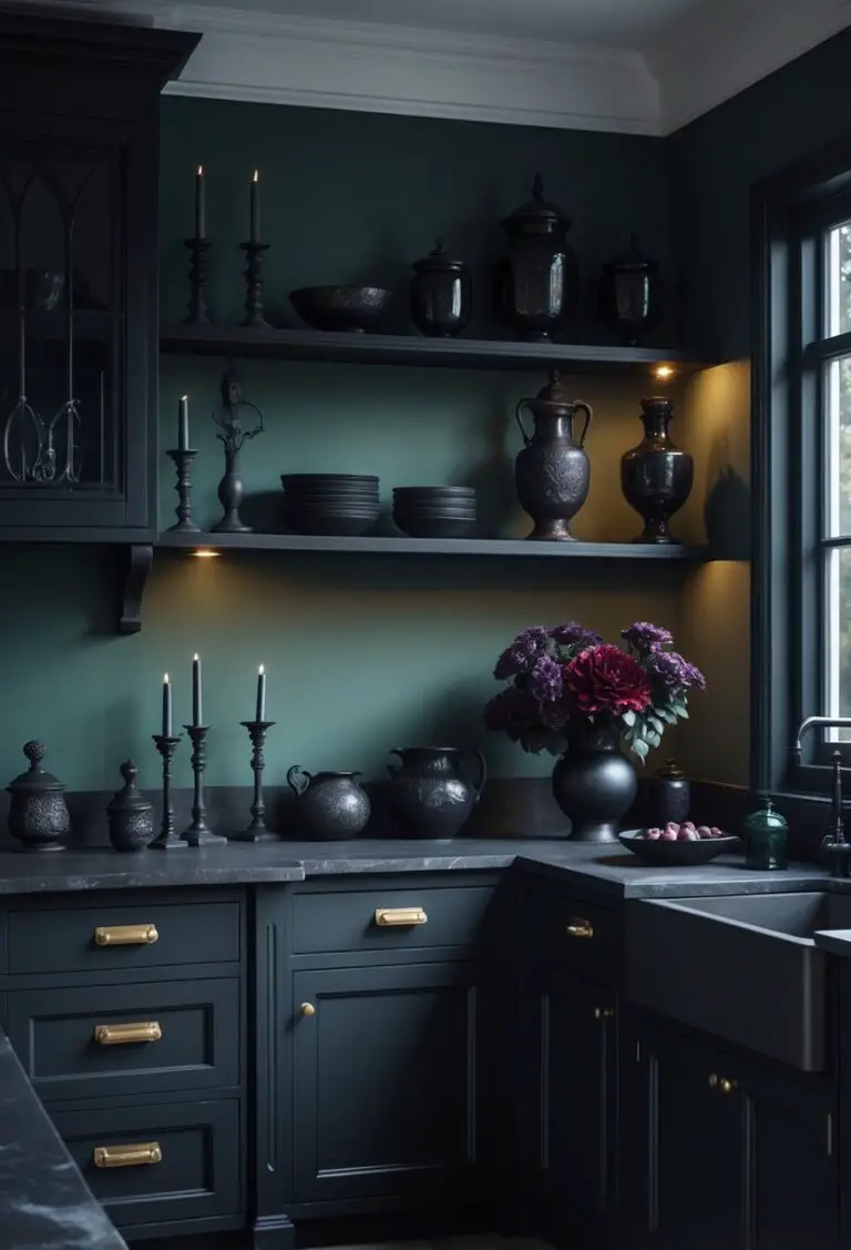 Whimsigoth Kitchen Inspiration for Moody Color Lovers