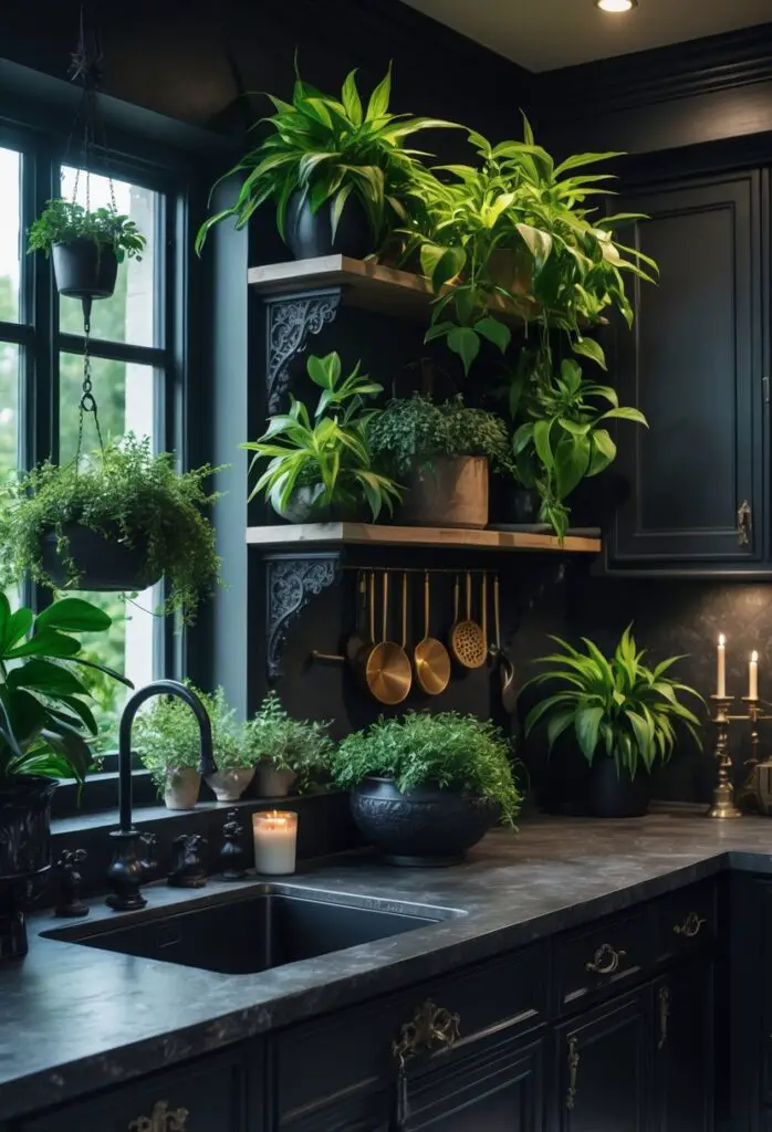 Whimsigoth Kitchen Inspiration for Moody Color Lovers