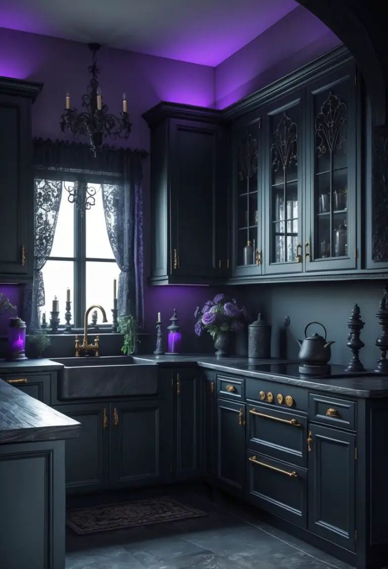 Whimsigoth Kitchen Inspiration for Moody Color Lovers