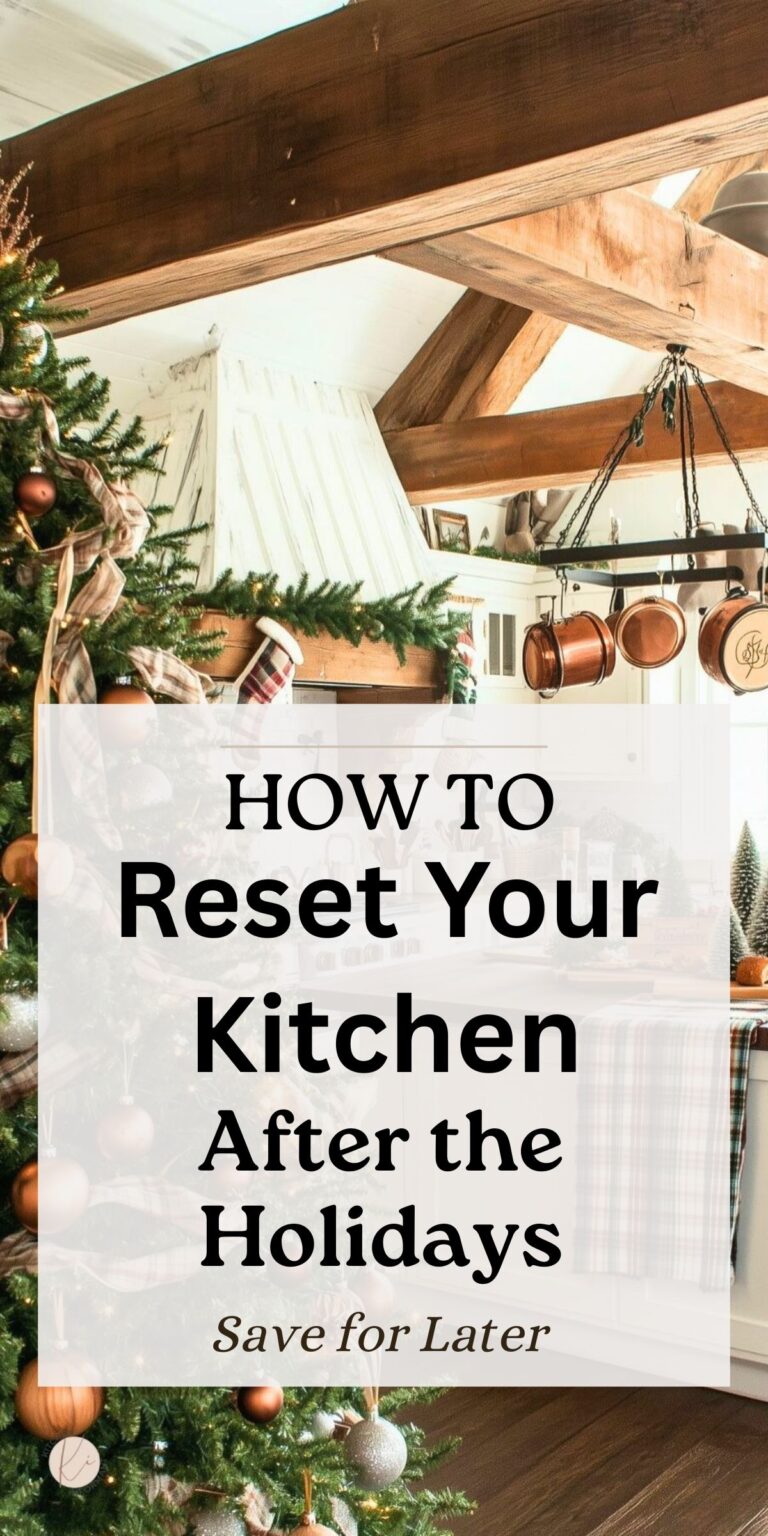 How to Reset Your Kitchen After the Holidays - Kitchen Informant